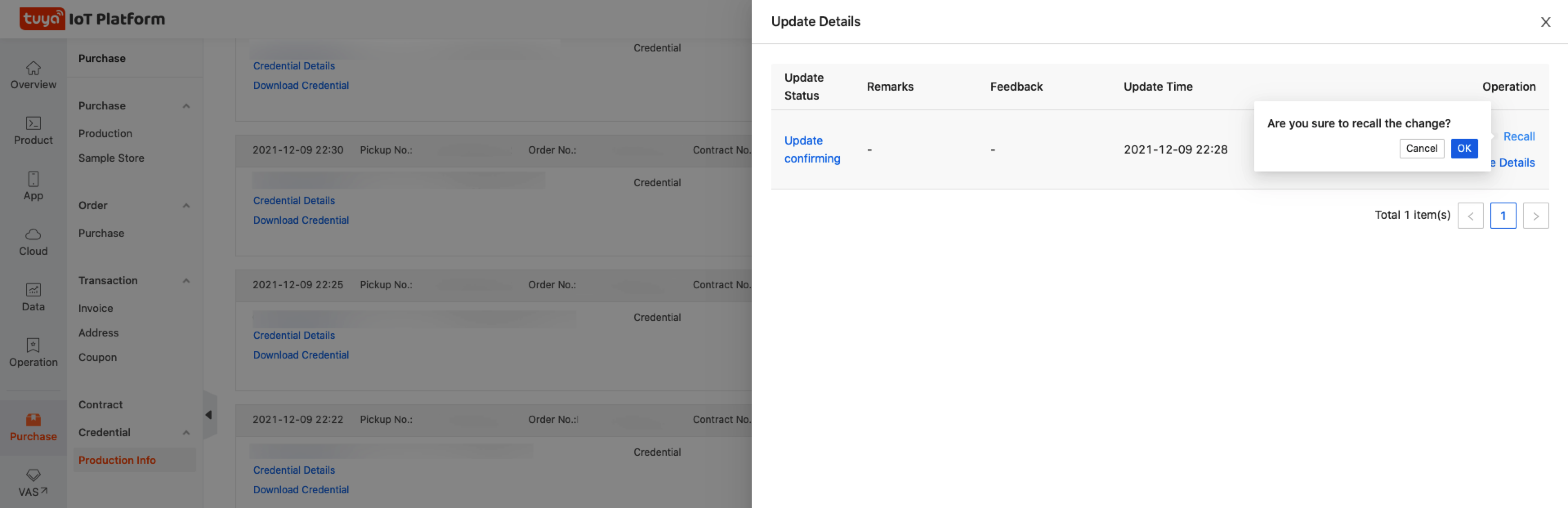 Manage Credential-Tuya IoT Development Platform-Tuya Developer