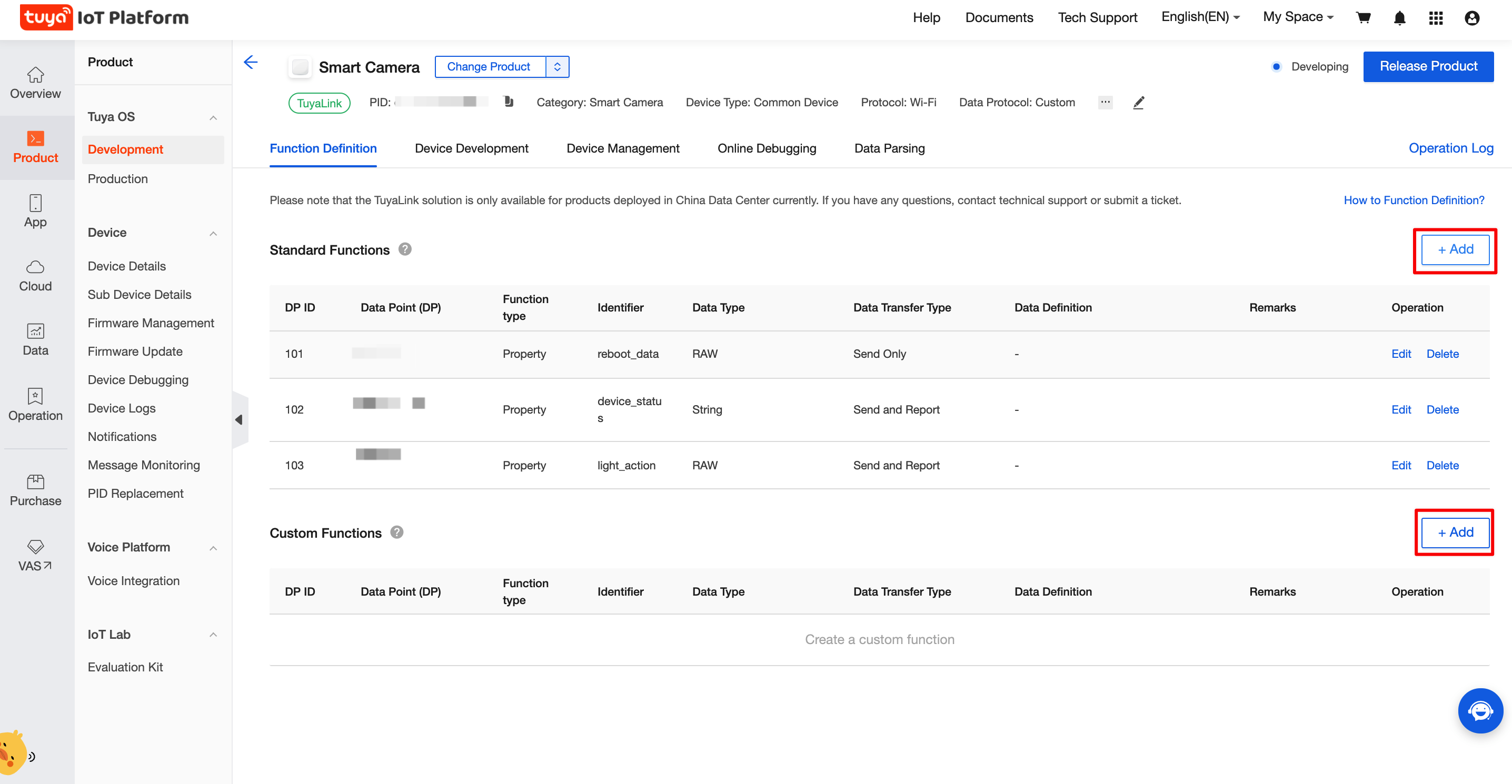Data Parsing-JavaScript Sample-Tuya IoT Development Platform-Tuya Developer