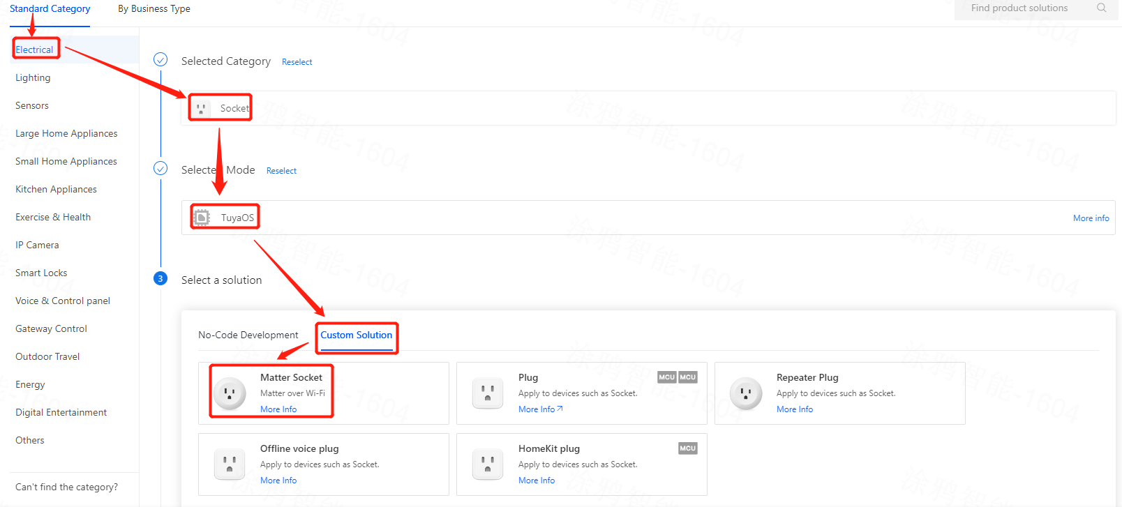 Matter Product Configuration-TuyaOS-Tuya Developer
