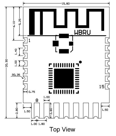 WBRU Module Datasheet-Documentation-Tuya Developer